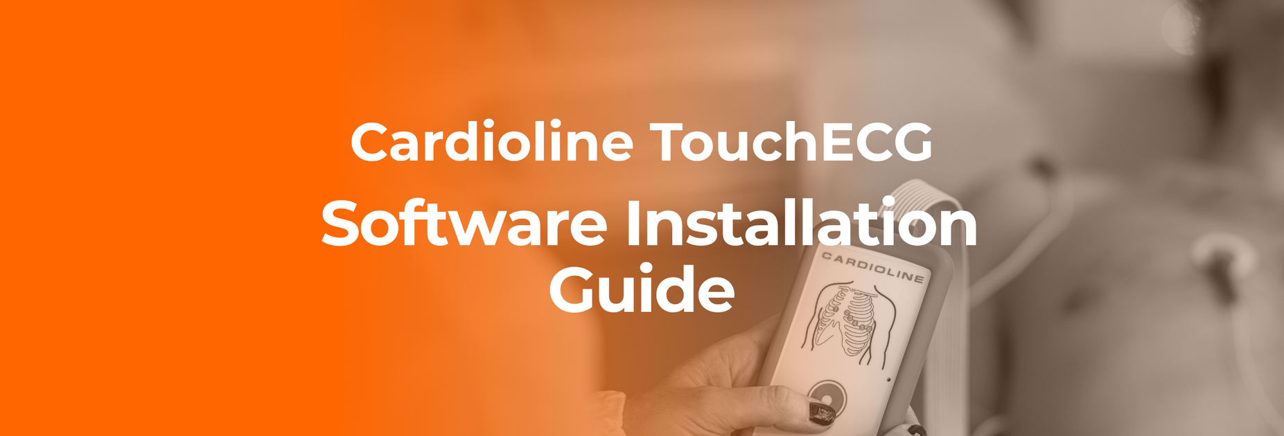 Cardioline TouchECG Software Installation Guide — Stark Medical Pty Ltd