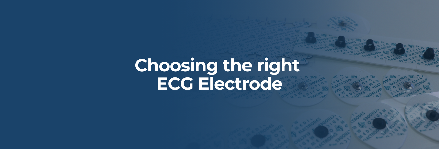 Choosing the right ECG electrode — Stark Medical Pty Ltd