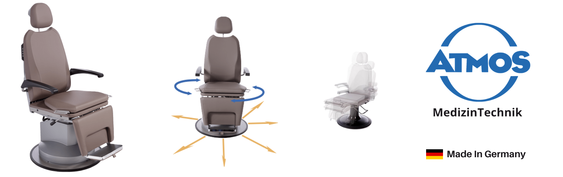 Atmos Medical ENT Patient Chairs — Stark Medical Pty Ltd