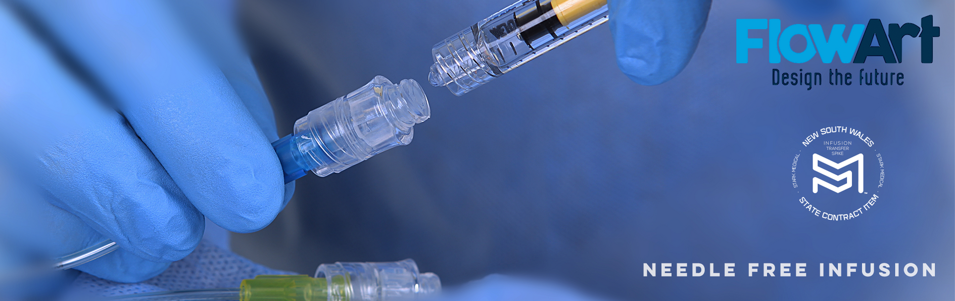 FlowArt Needle Free IV Infusion Valves — Stark Medical Pty Ltd