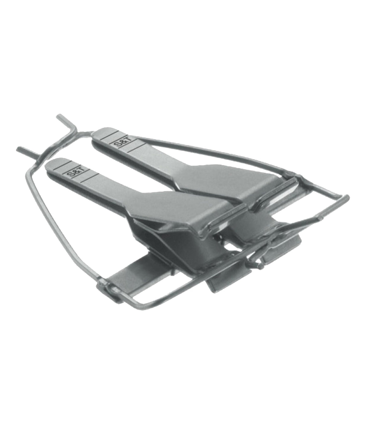 S&T Double Micro Vessel Clamp, Approximator with frame 17mm for Veins ...