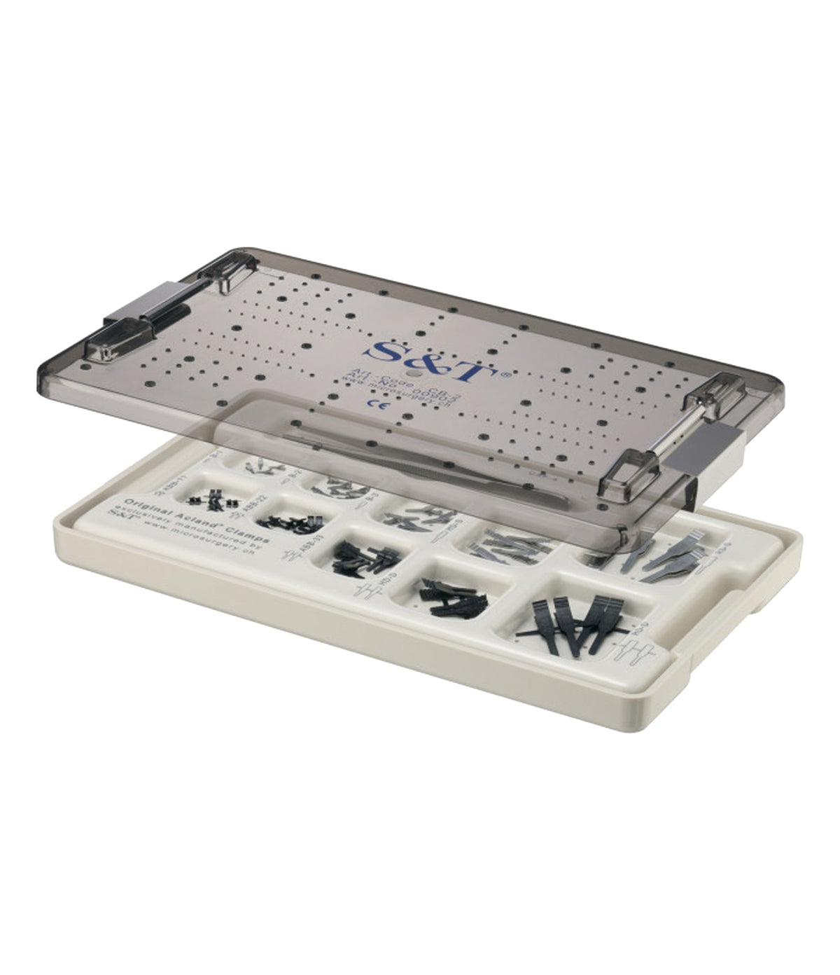 S&T Micro Clamp Sterilisation Case — Stark Medical Pty Ltd