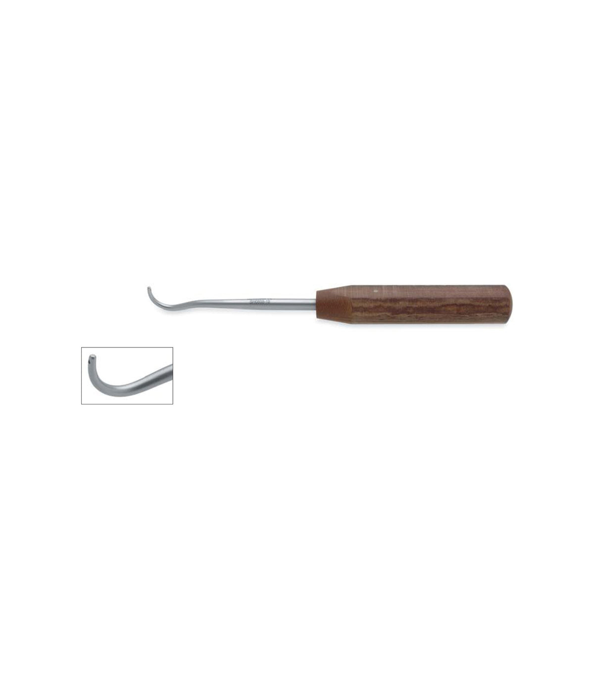 Suture Passer with Hole, Tufnol handle 18.5cm — Stark Medical Pty Ltd