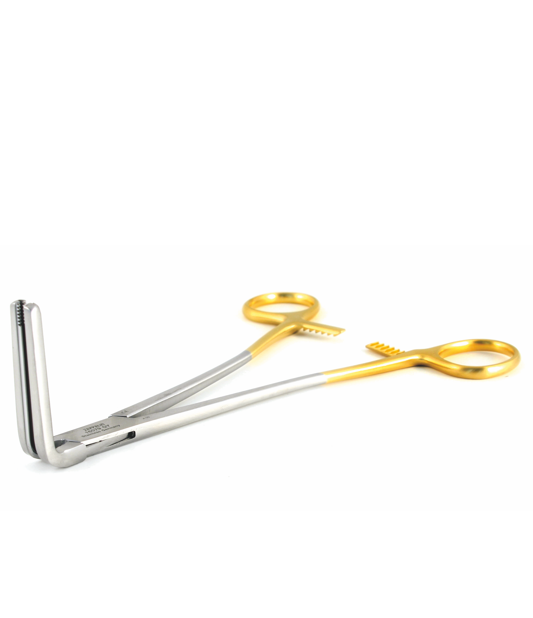 Zeppelin Vaginal Clamp Jaw Angled Jaw 50mm — Stark Medical Pty Ltd