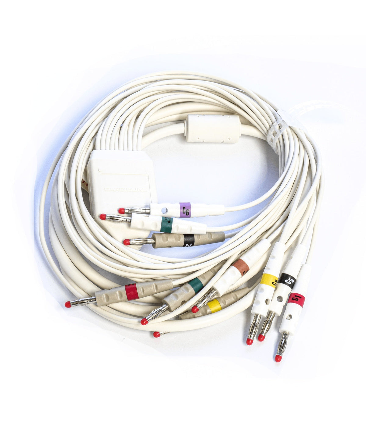 Cardioline ECG IEC Plug Leads — Stark Medical Pty Ltd