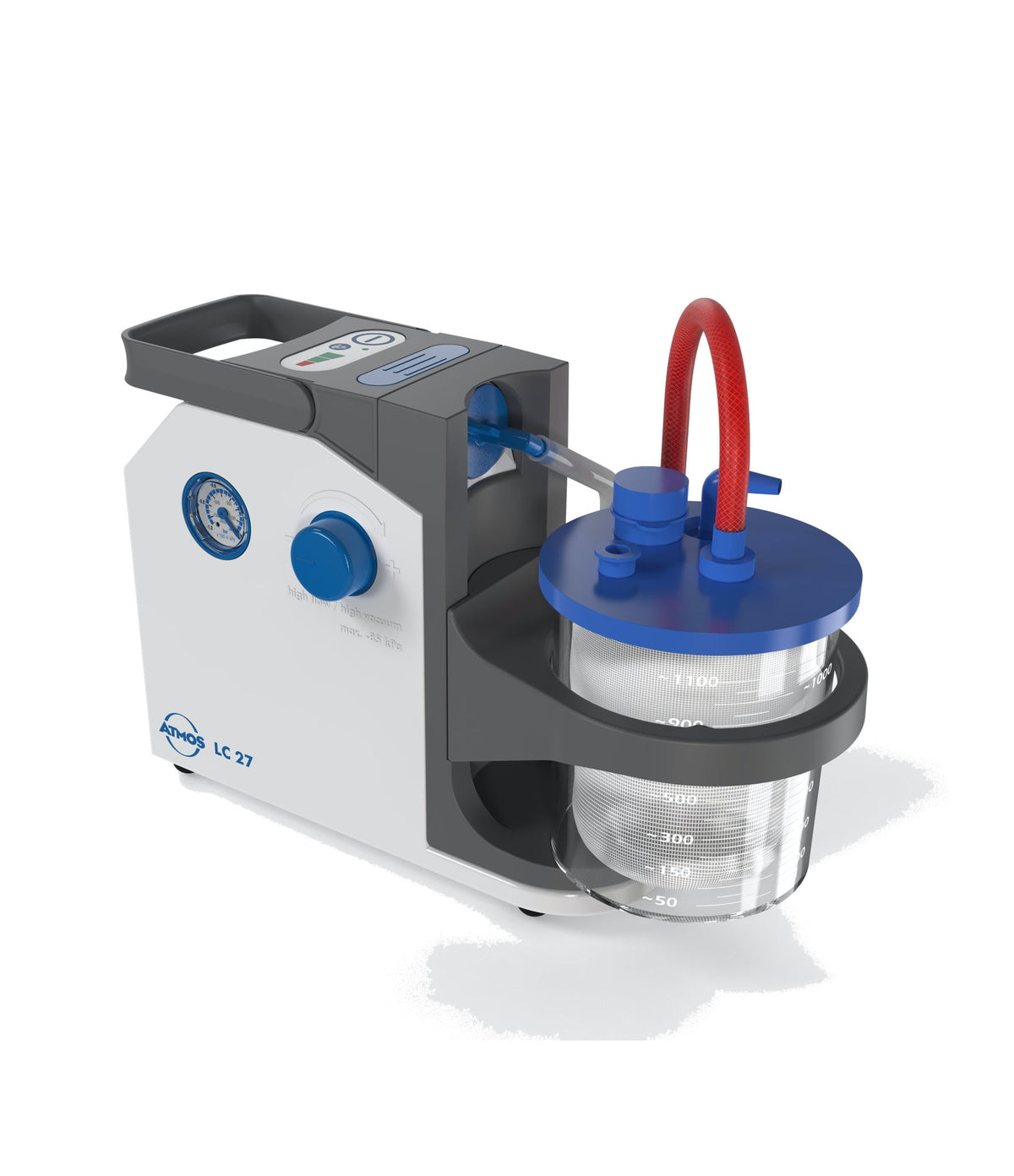 Atmos Medical LC27 Suction Pump with MediVac - 27 L/min — Stark Medical ...