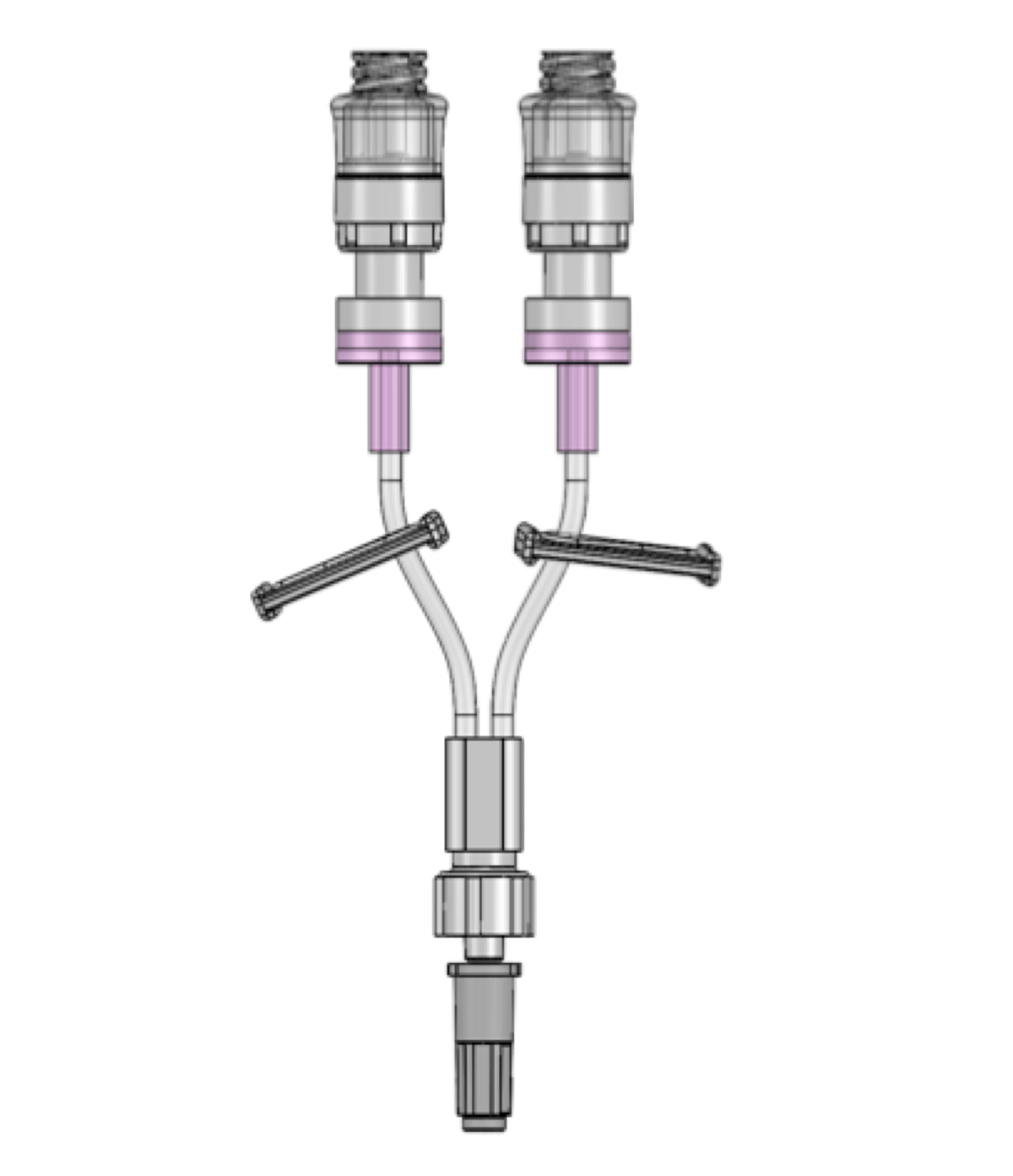 FlowArt Double Lumen With Check Valve Anti Reflux — Stark Medical Pty Ltd